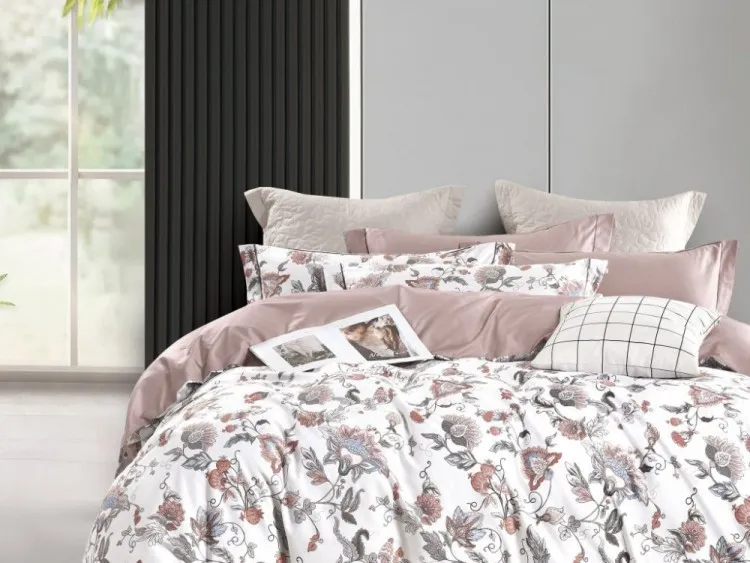 Комплект постельного белья Asabella 1,5-спальный, печатный сатин 2040 ...